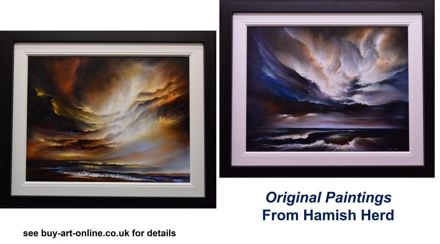 Superb atmosphetic original paintings from Hamish Herd – Buy Art Online