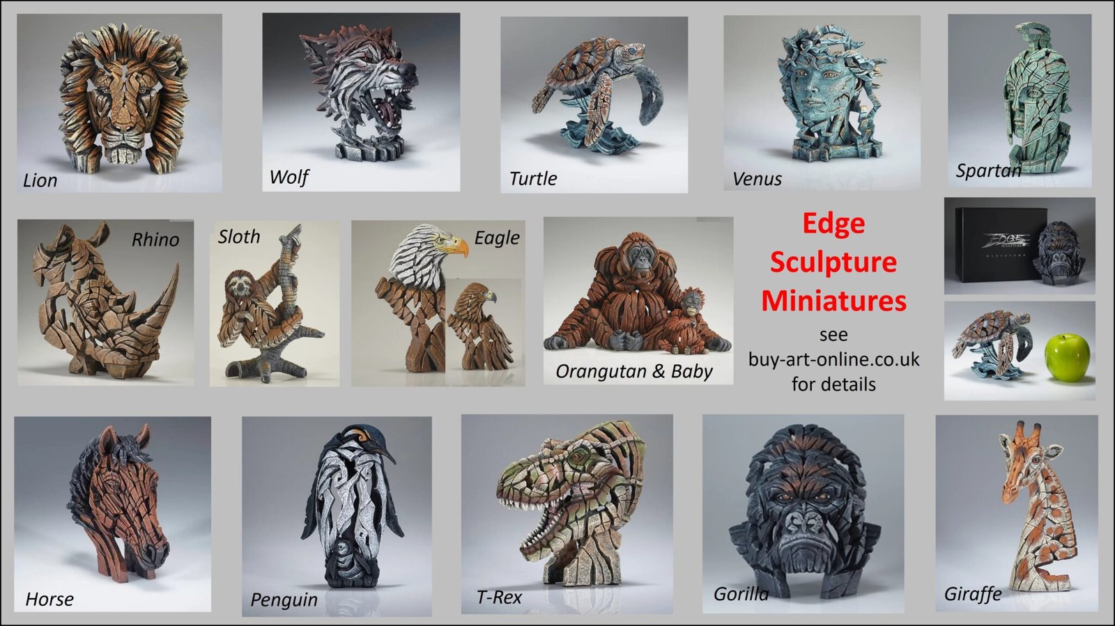 The Striking Miniature Range of Edge Sculptures – Buy Art Online